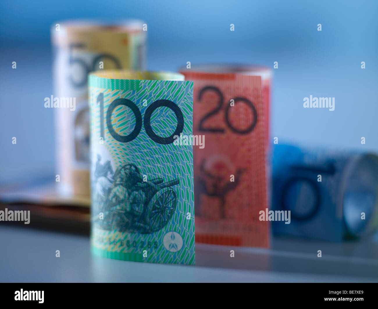 Australian currency and notes and stack hi-res stock photography and ...