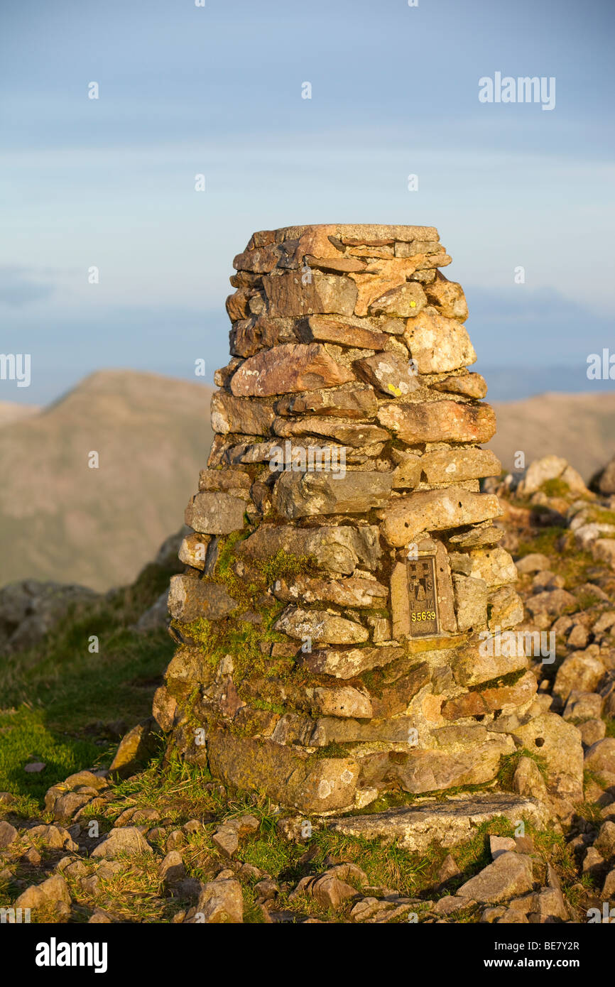 Trig point lake district hi-res stock photography and images - Alamy