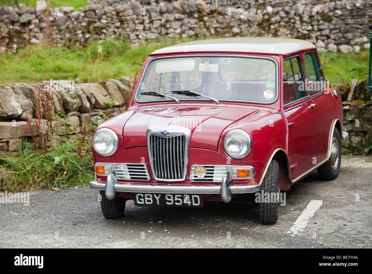 An old Riley car Stock Photo - Alamy