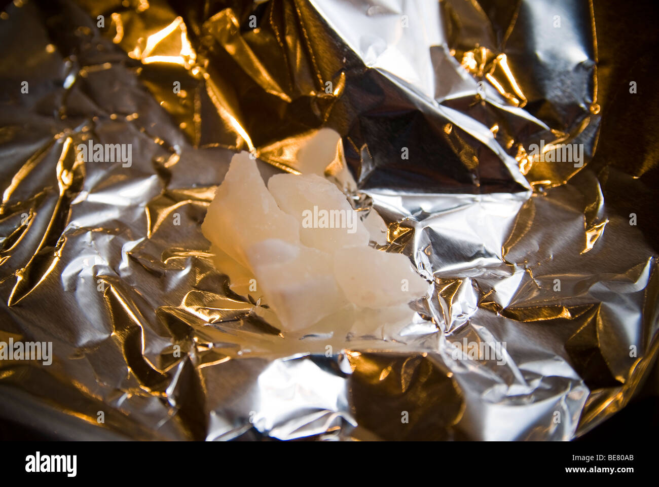 Smoking Crystal Meth On Foil