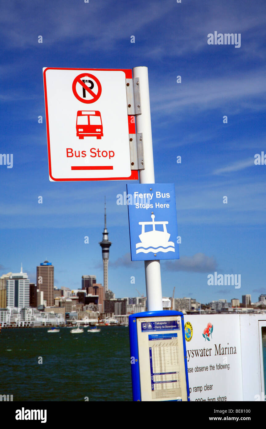 New zealand bus stop hi-res stock photography and images - Alamy