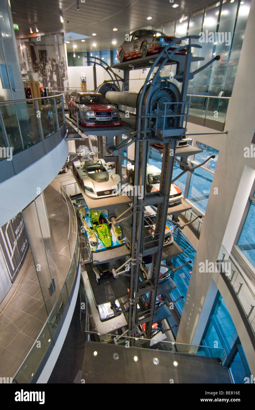 Inside the Audi Museum, Ingolstadt, Bavaria, Germany Stock Photo - Alamy