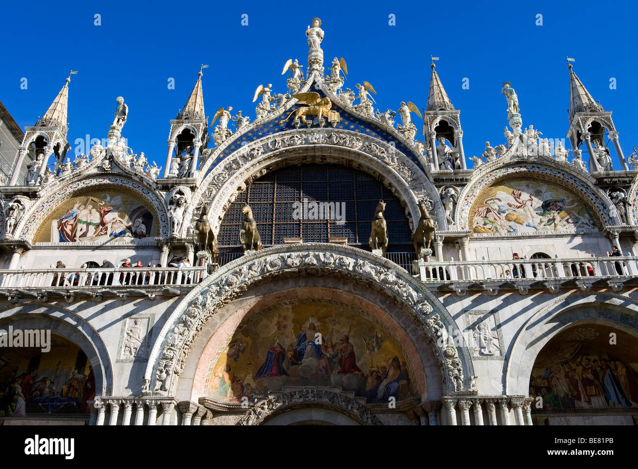 St Mark's Square with Basilica San Marco, Piazza San Marco, Venice ...