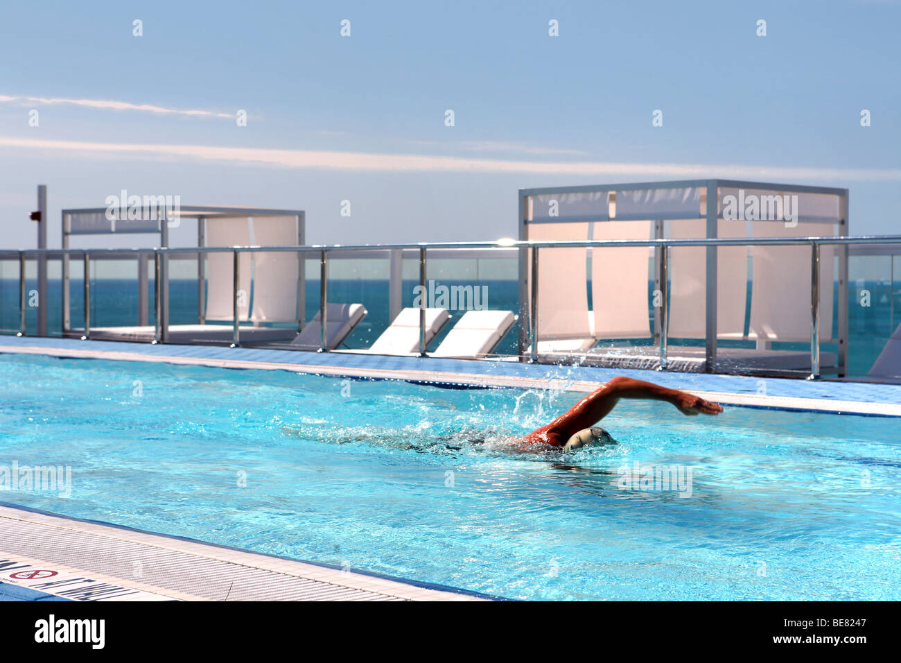 Swimming pool roof building hi-res stock photography and images - Alamy
