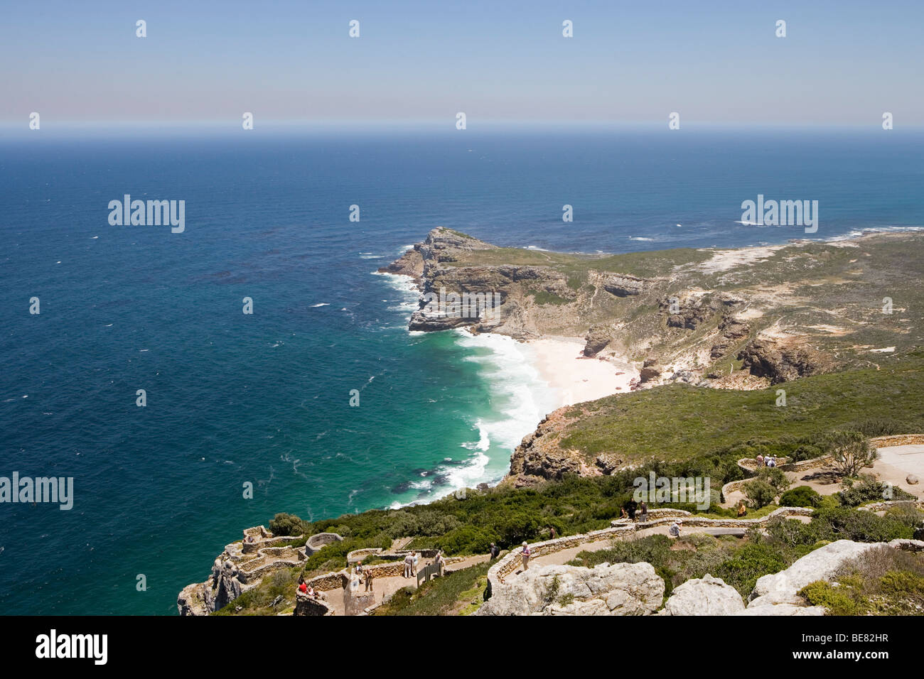 View from Cape Point Lighthouse, Cape Peninsula, Western Cape, South ...