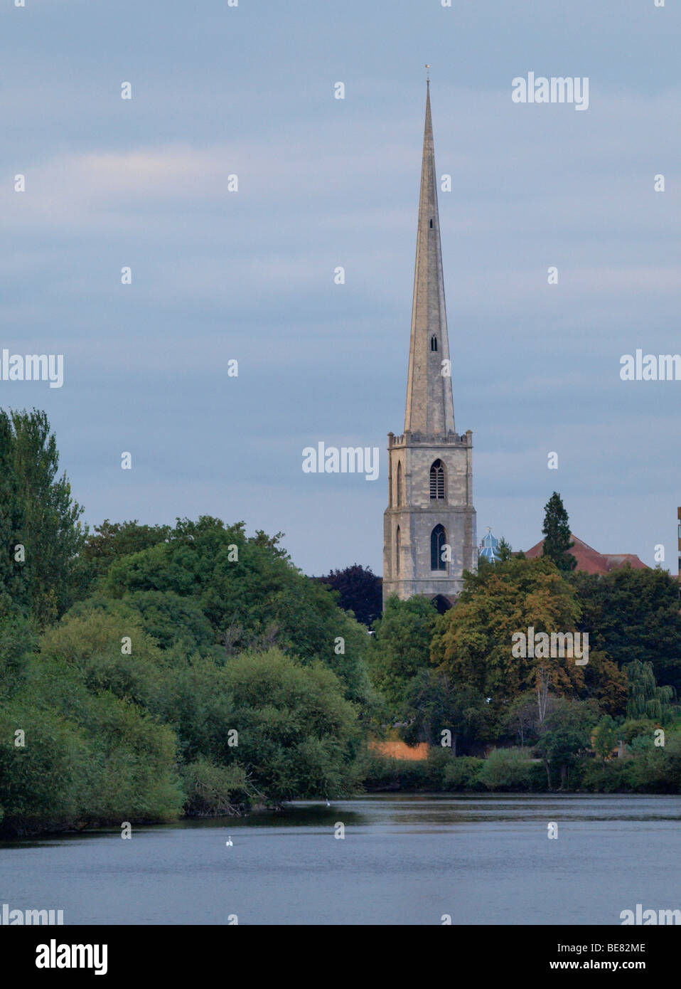 Glover's Needle, Worcester, the spire to St. Andrews erected in 1757 ...
