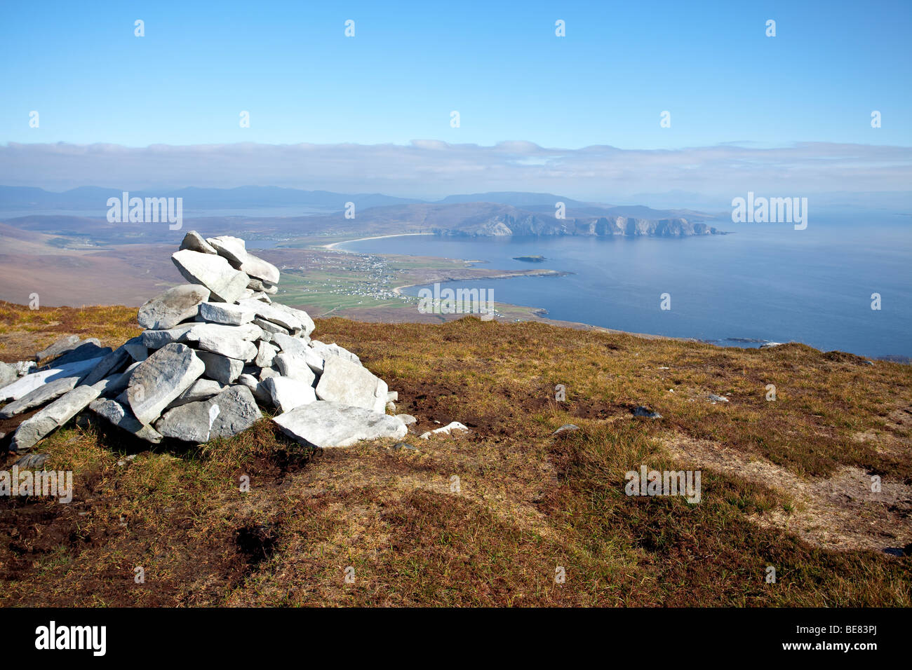 Croaghaun mountain hi-res stock photography and images - Alamy