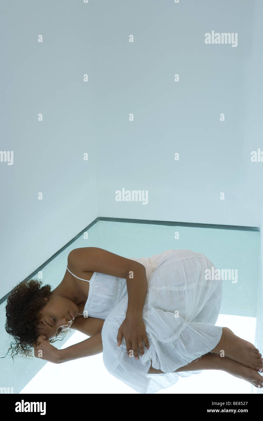 Girl In Fetal Position