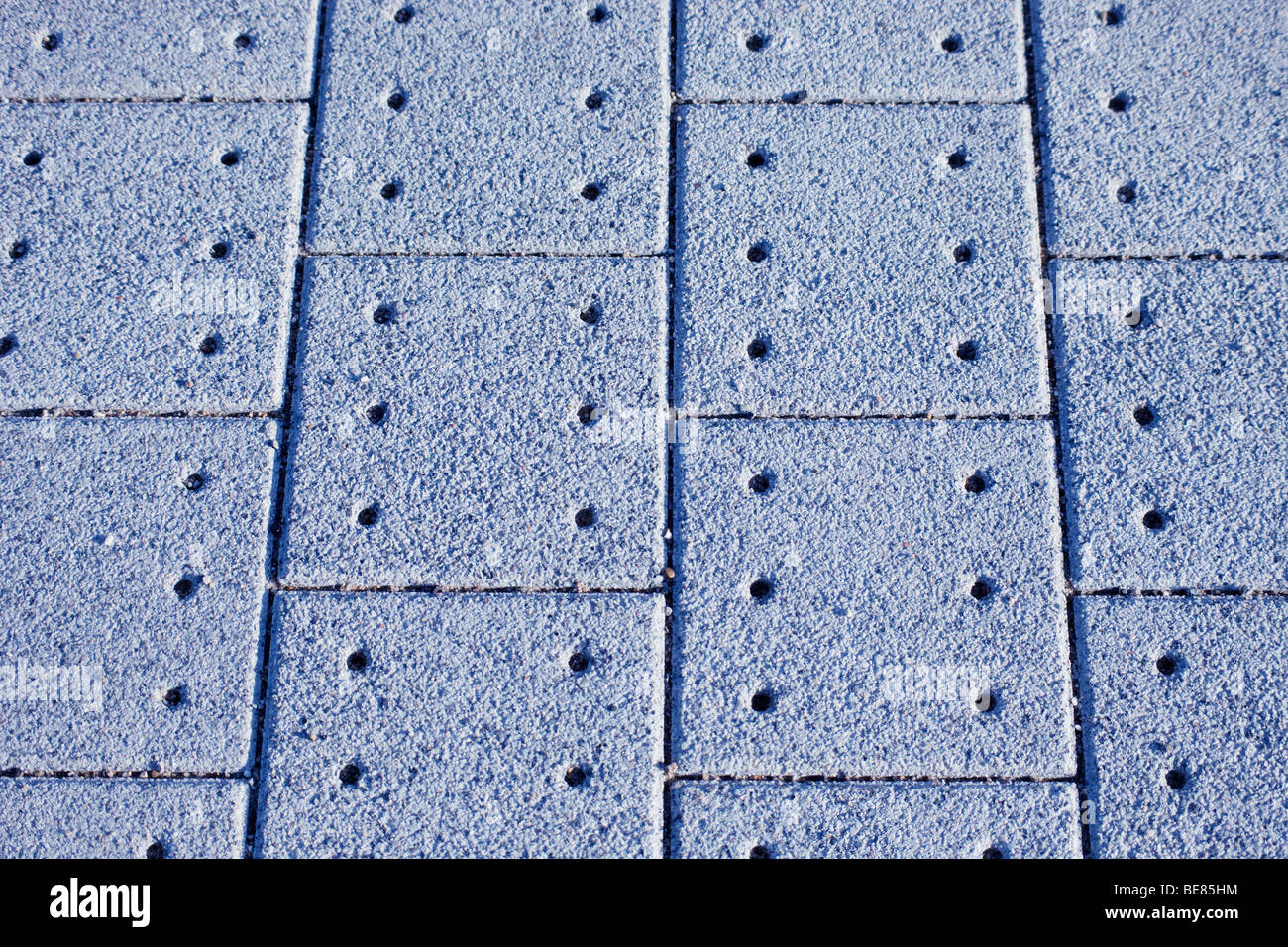 Sidewalk Close-Up - Paving Pattern with Concrete Stones Stock Photo - Alamy