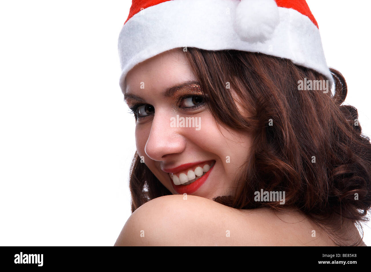 Emotional portrait of girl in fancy dress Stock Photo - Alamy