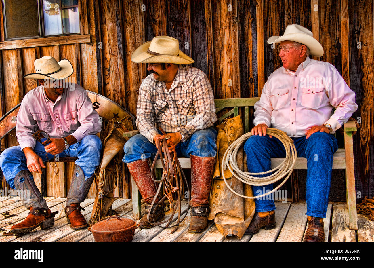Western cowboys hi-res stock photography and images - Alamy