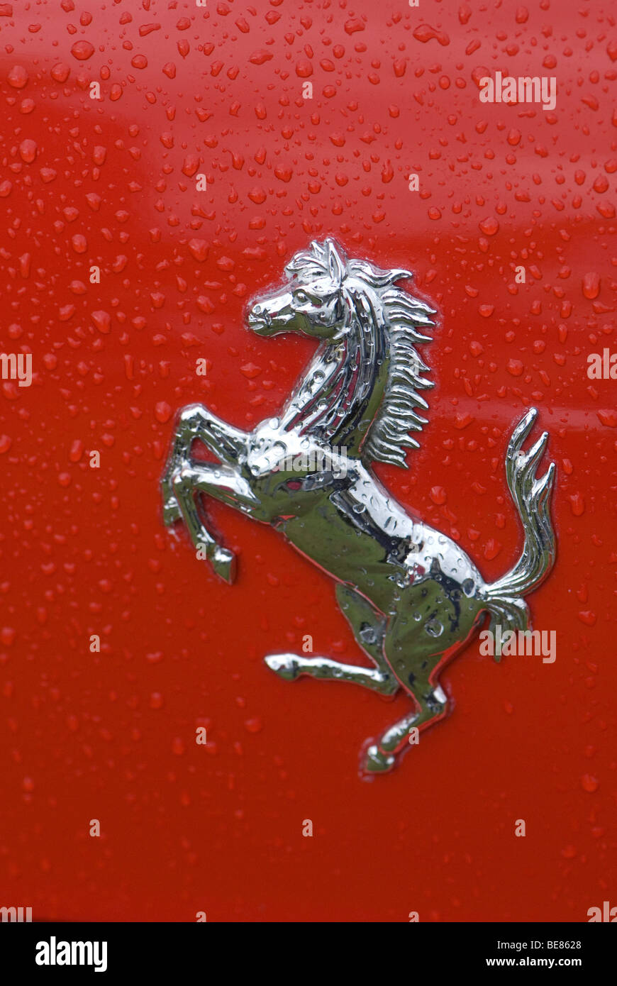 Classic Car Insignia Stock Photo - Alamy