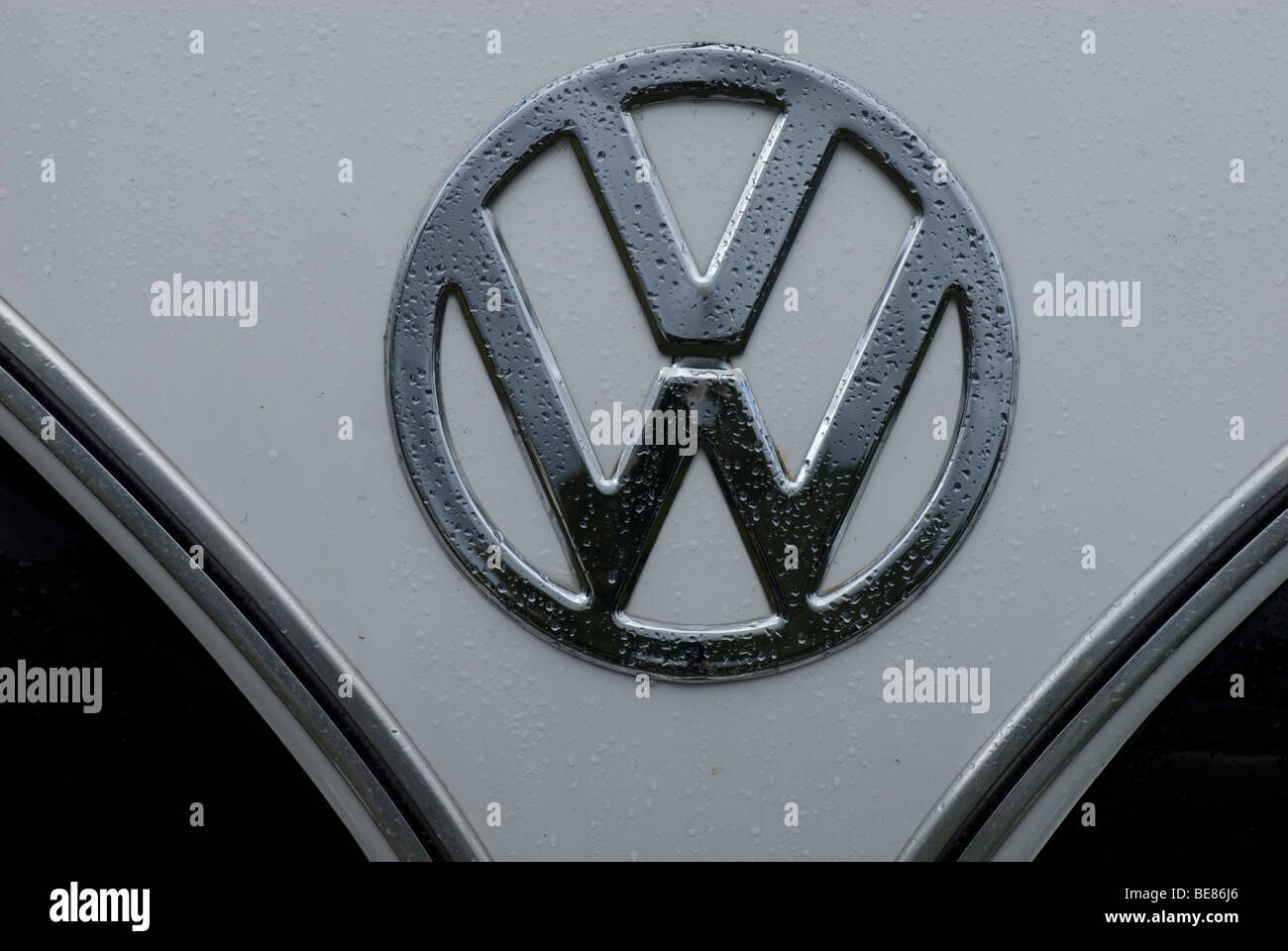 Classic Car Insignia Stock Photo - Alamy