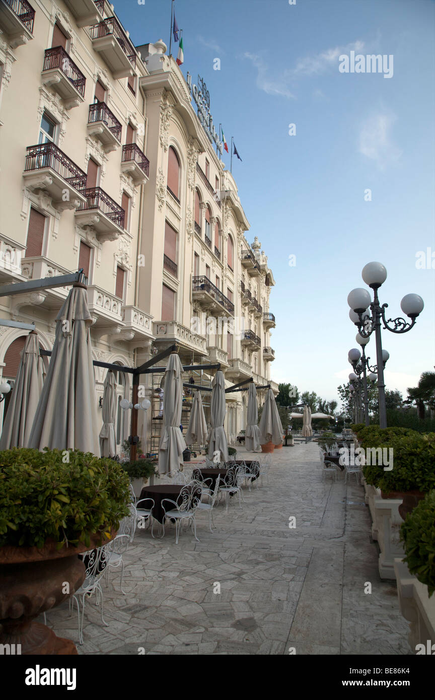 Italy, Emilia Romagna, Rimini, The Grand Hotel Rimini Stock Photo - Alamy