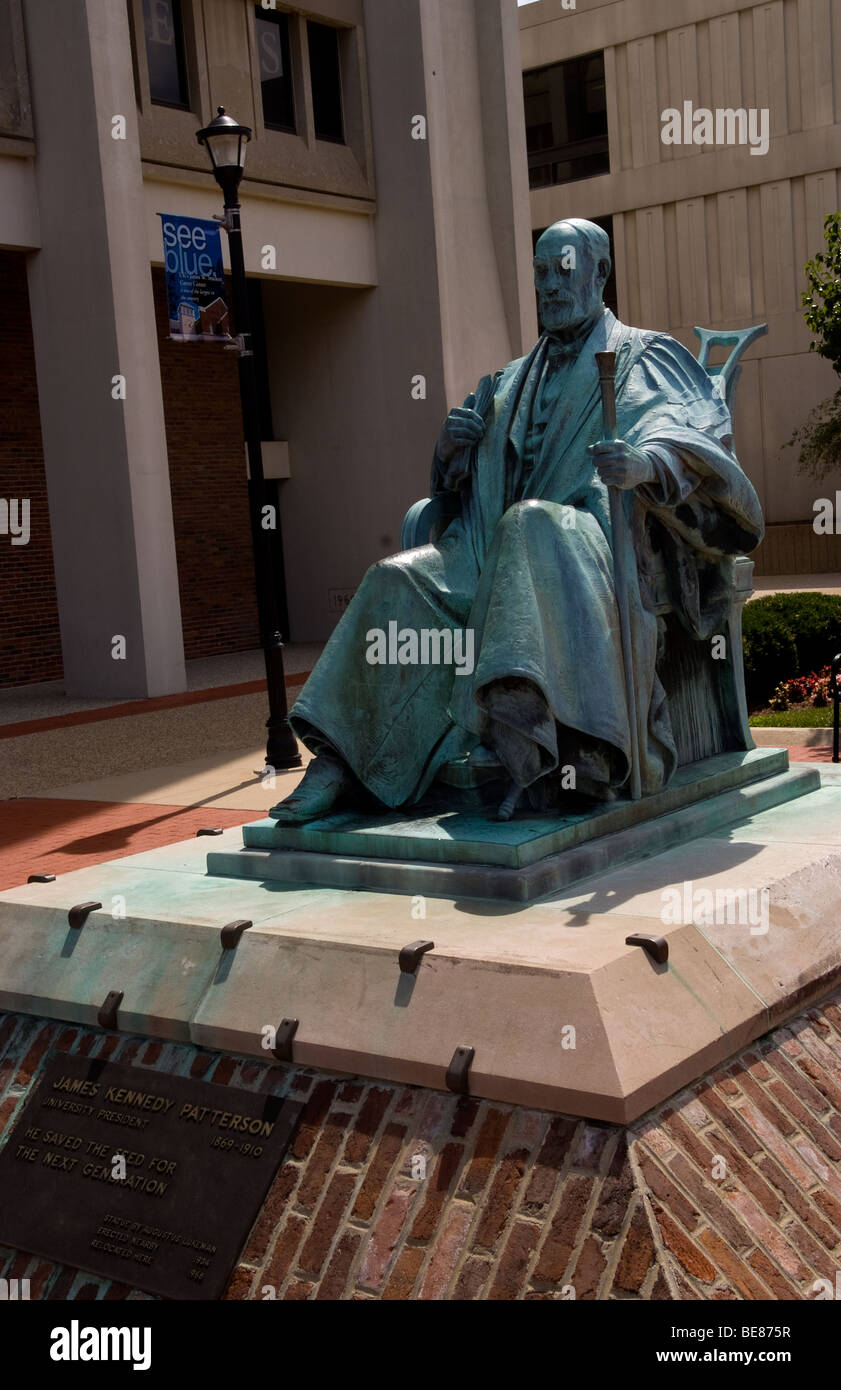 Statue of James Kennedy Patterson, former President of UK 1869-1916 ...