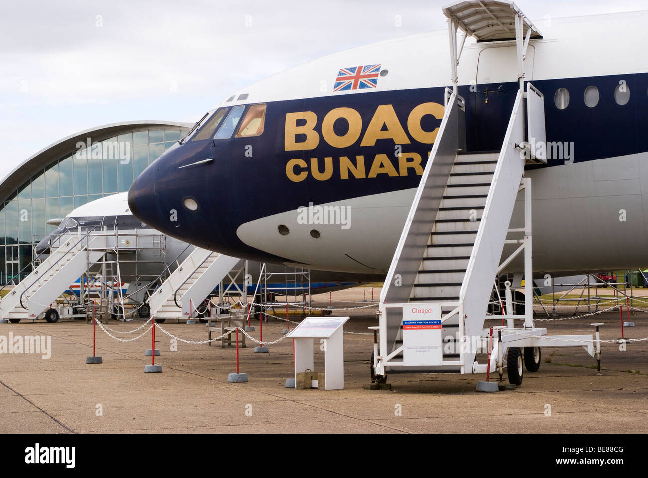 Nose and Cockpit Section of British Aircraft Corporation Super VC10 ...