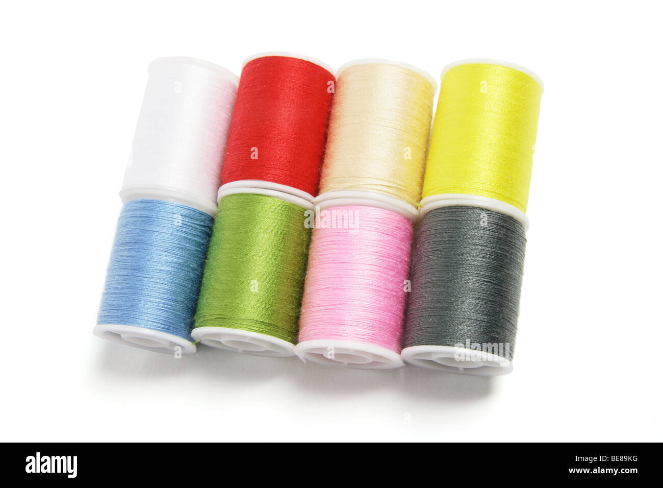 Spools of Thread Stock Photo - Alamy