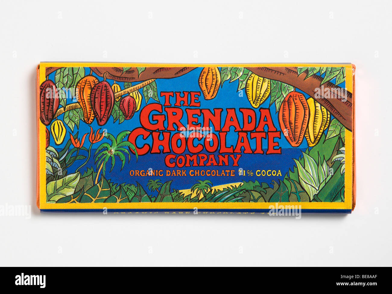 WEST INDIES Caribbean Grenada St Patrick Organic chocolate bar ...