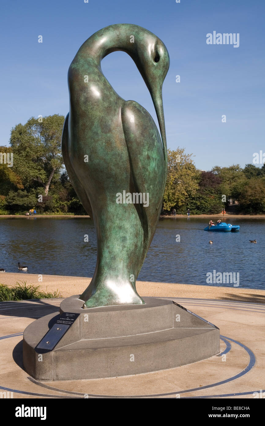 London Isis in Hyde Park statue Stock Photo - Alamy