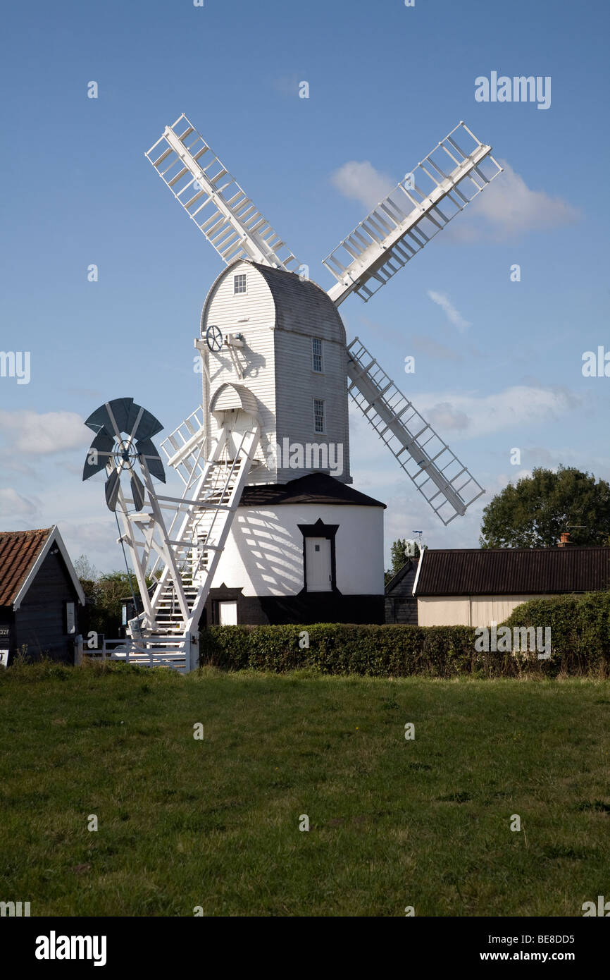 Saxtead windmill, Suffolk, England