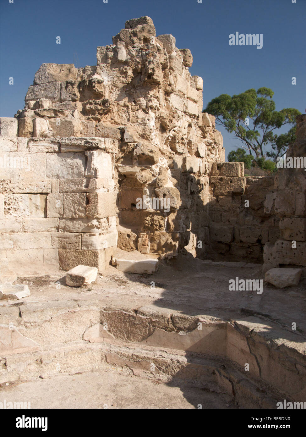 The ruins of the ancient city of Salamis, Famagusta, Northern Cyprus ...