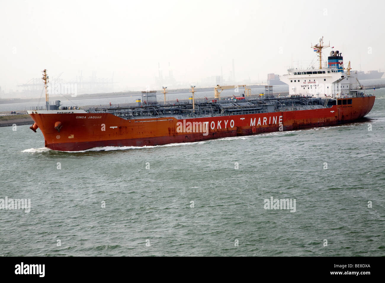 Ginga Jaguar ship, Tokyo Marine, Port of Rotterdam, Holland Stock Photo ...