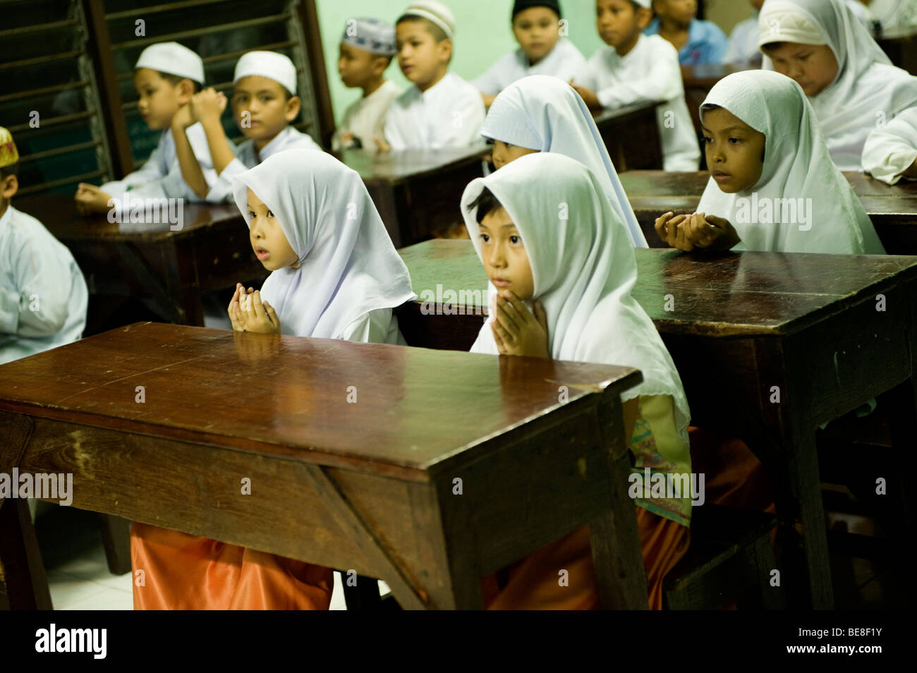 Muslim kids in the classroom, Bangkok,Thailand Stock Photo - Alamy