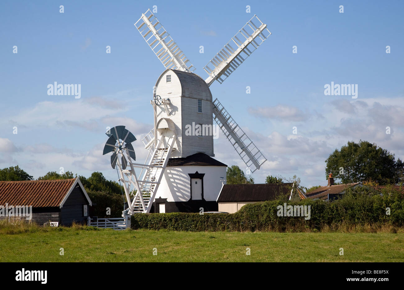 Saxtead windmill, Suffolk, England