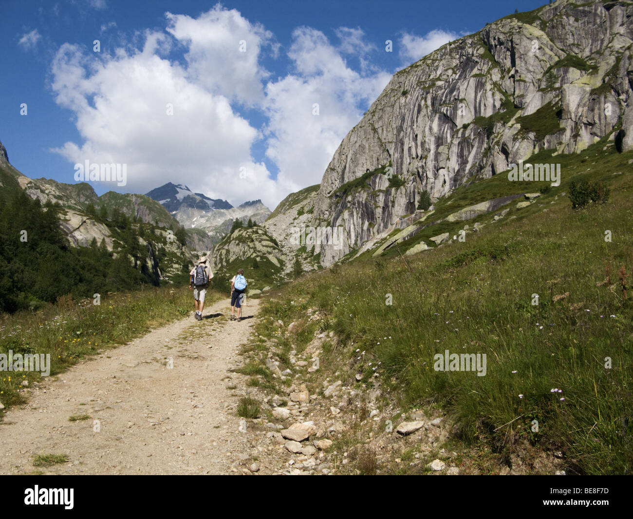 Hiking in italian alps hi-res stock photography and images - Alamy