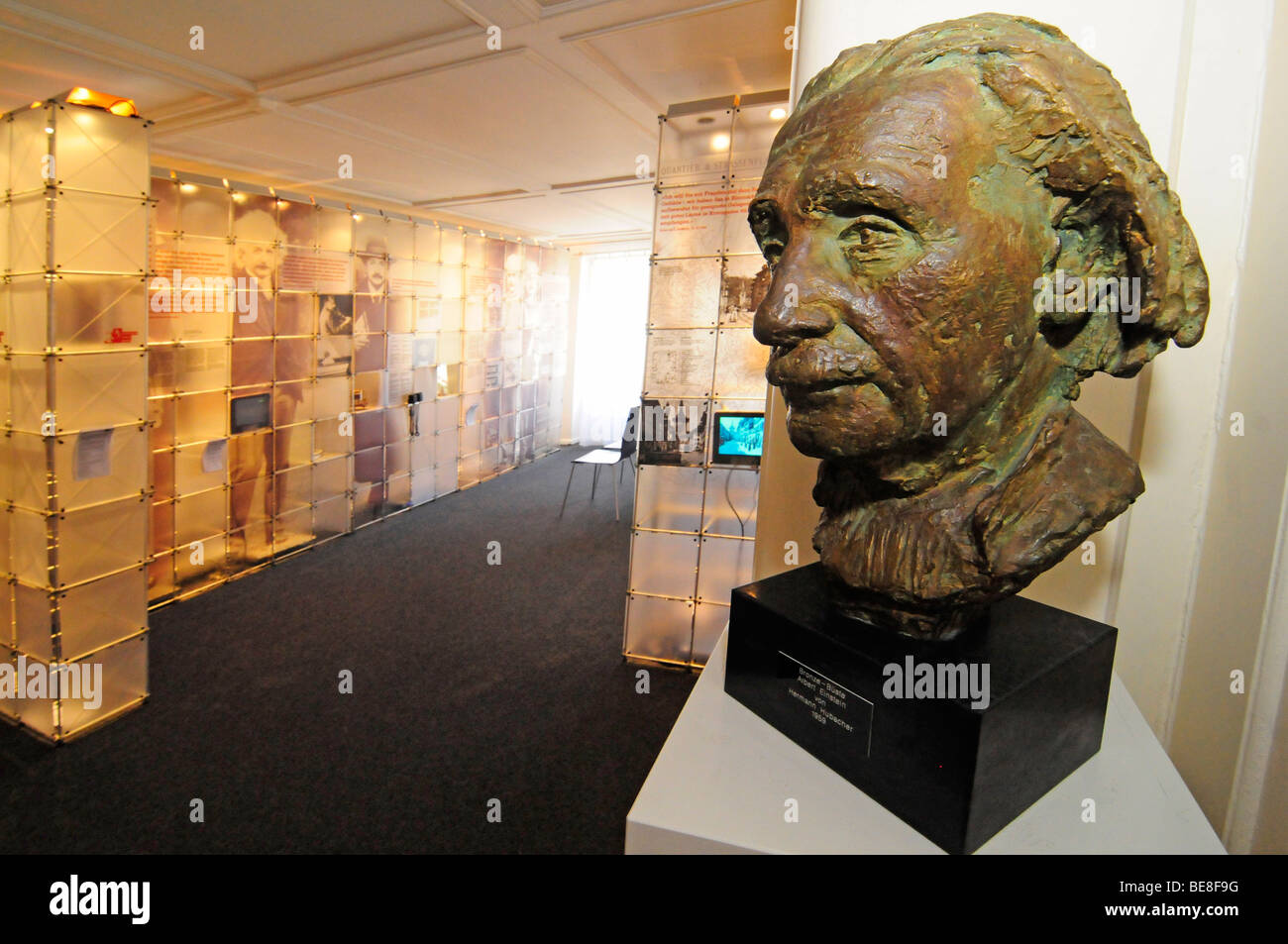 Interior of the Einstein house in Bern, Switzerland, where the famous ...