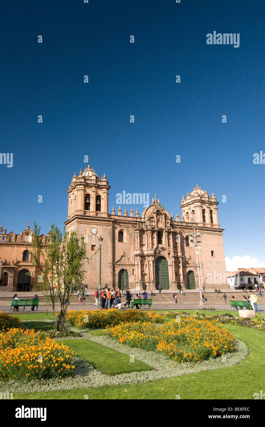 Peru, Cusco, UNESCO World Heritage Site, Plaza de Armas, Cusco ...
