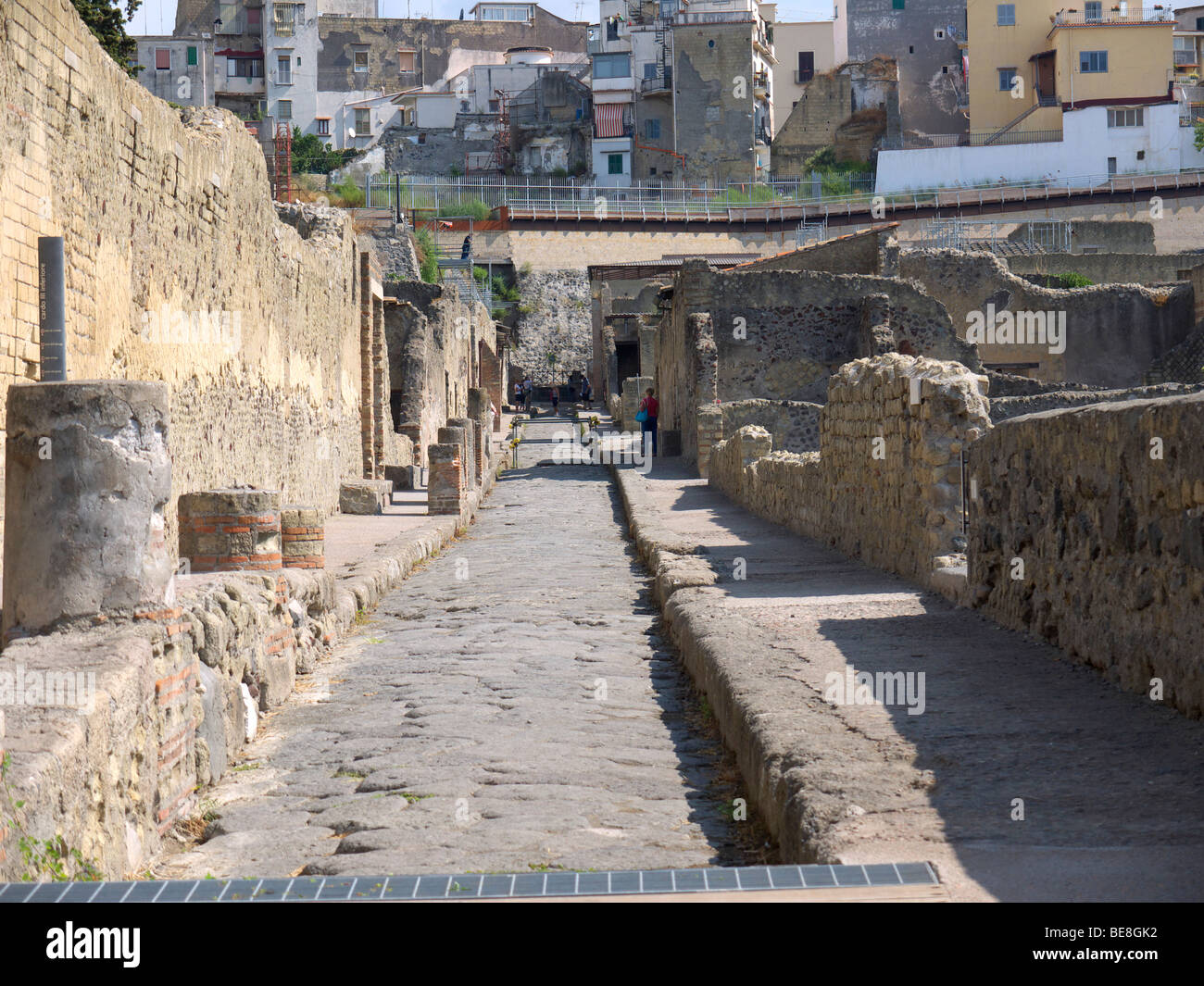 The Buried Roman City of Herculaneum near Naples in Southern Italy Stock Photo - Alamy
