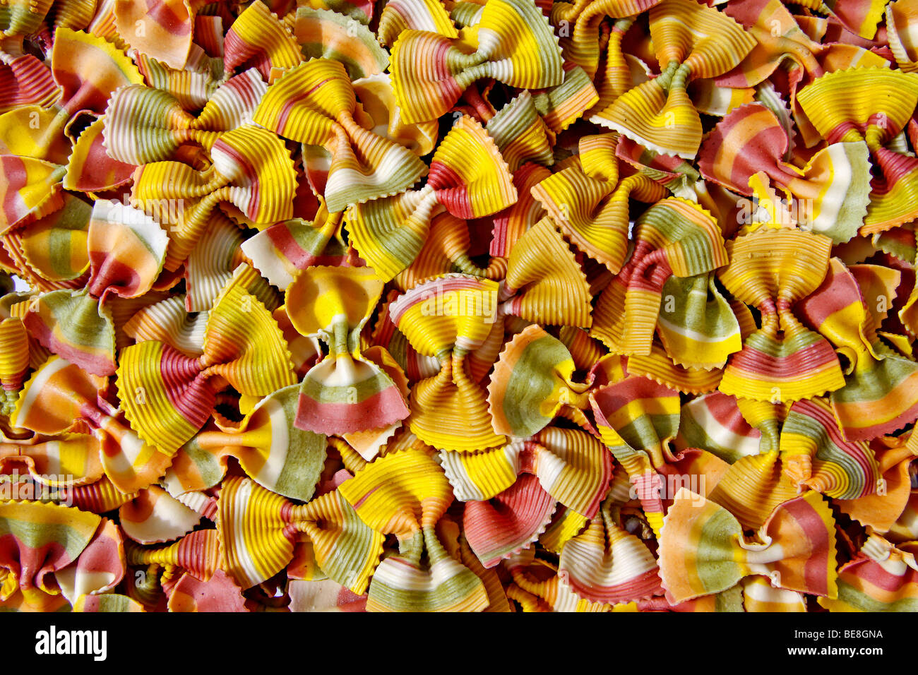 Colored noodles, food, background Stock Photo - Alamy