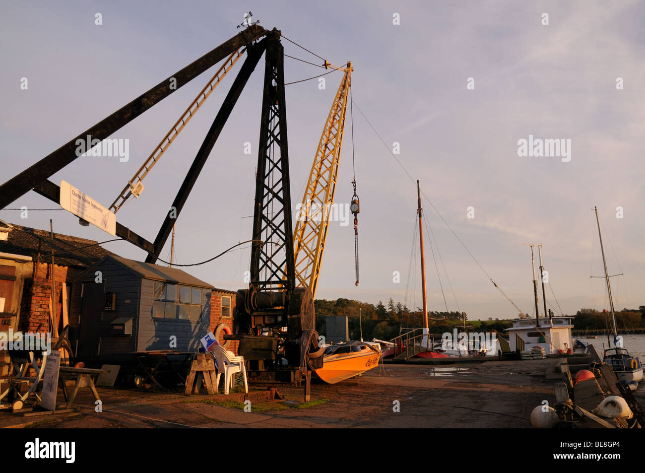 Woodbridge boatyard hi-res stock photography and images - Alamy