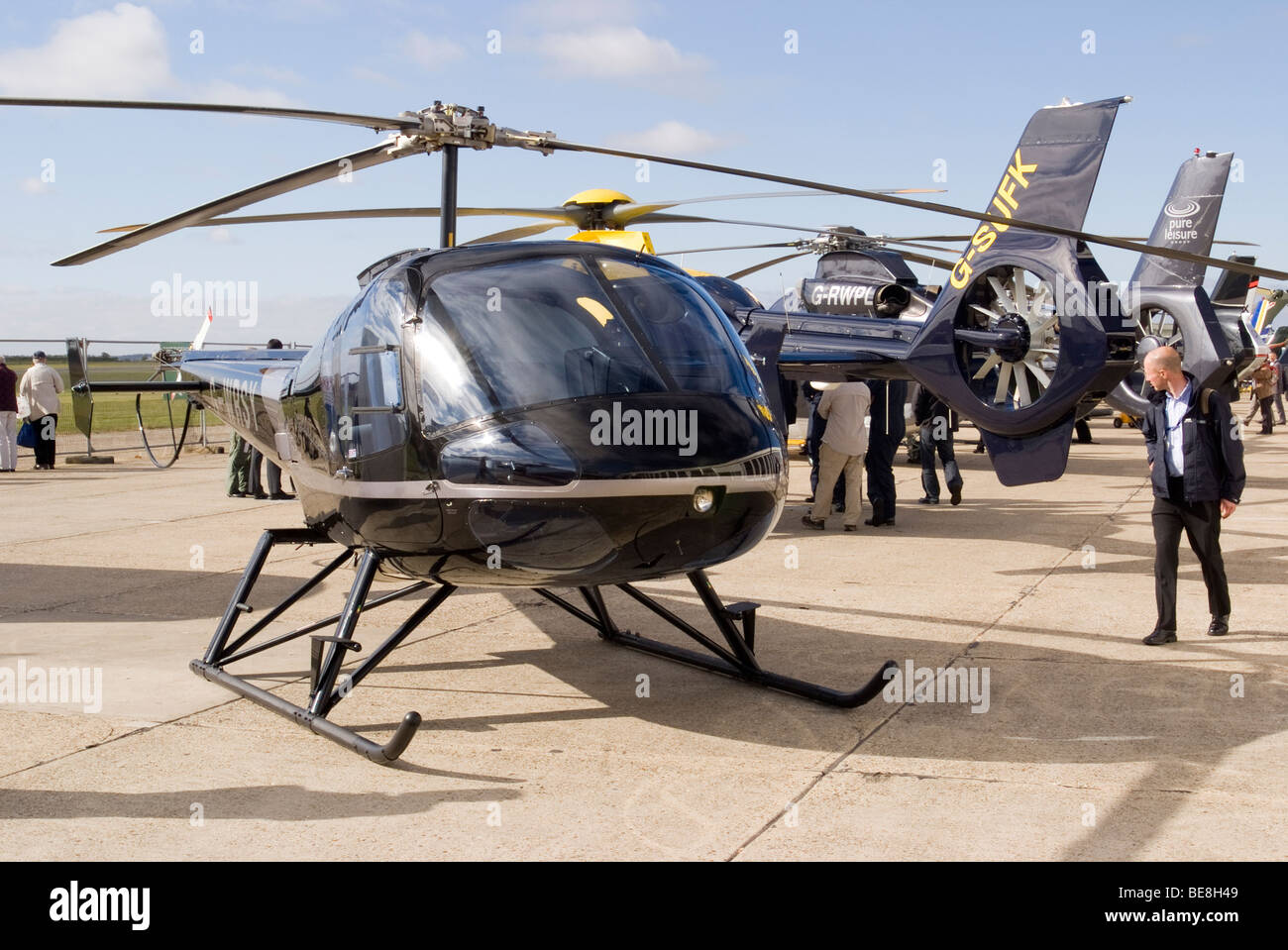 Enstrom 480B Helicopter G-WRSY Helicopter at Helitech Trade Show ...