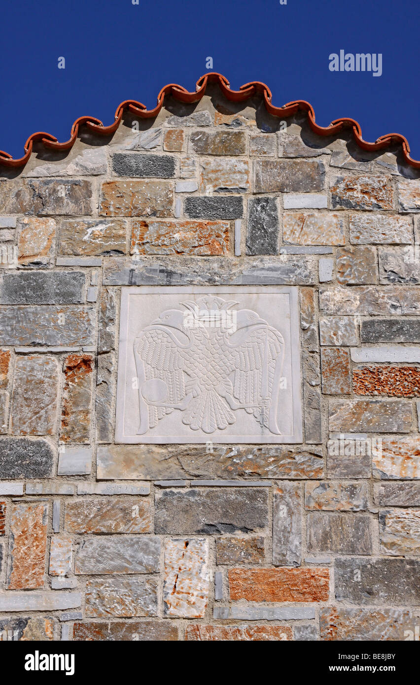 Detail, church, mountain village of Axos, Crete, Greece, Europe Stock ...