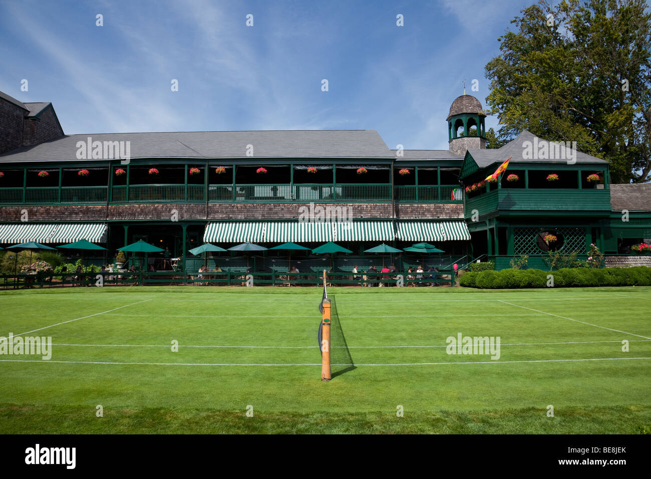 International Tennis Hall of Fame and Museum Stock Photo - Alamy