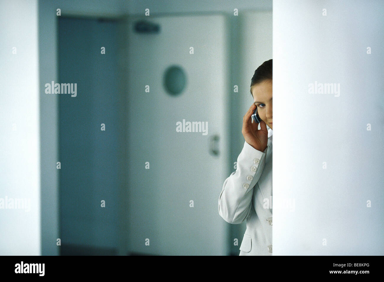 Discretely hi-res stock photography and images - Alamy