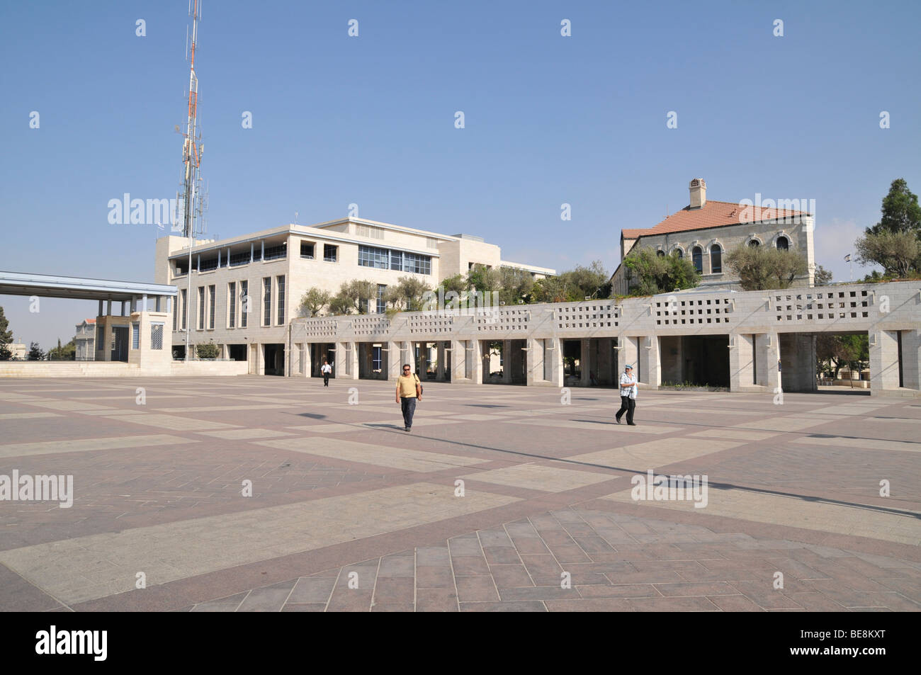 Israel, Jerusalem, Safra Square Stock Photo - Alamy