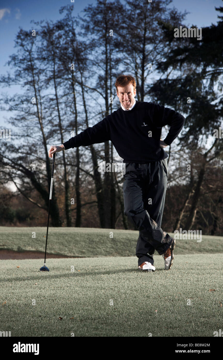 Anton Du Beke at the golf course Stock Photo - Alamy