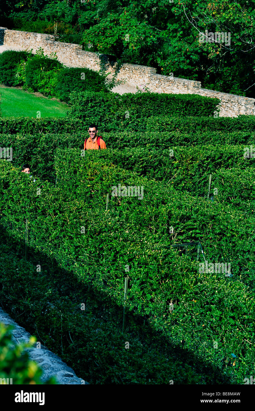 France labyrinth paris chateau hi-res stock photography and images - Alamy