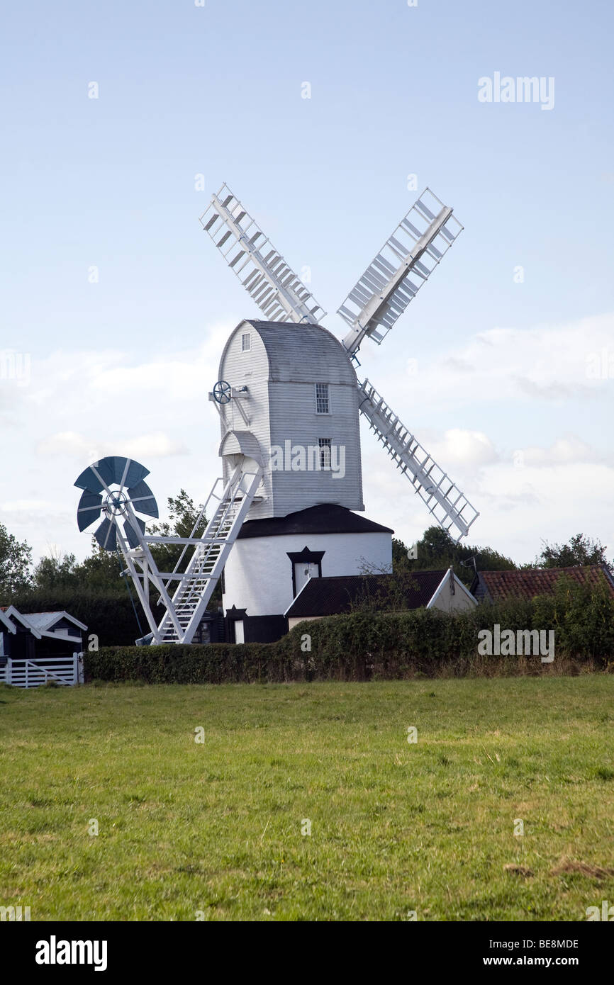 Saxtead windmill, Suffolk, England