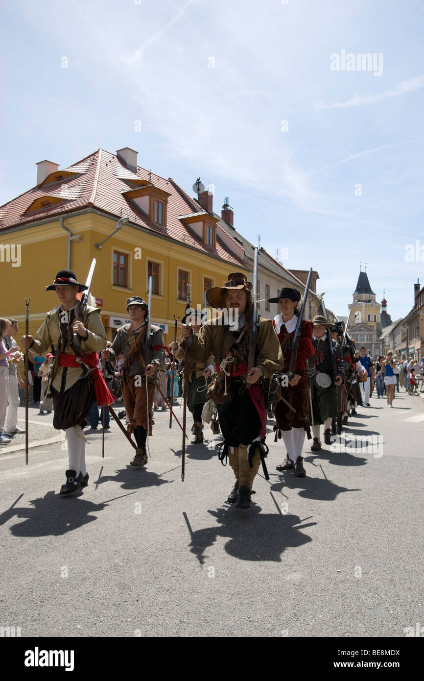 Wallenstein festival 2009 Stock Photo - Alamy