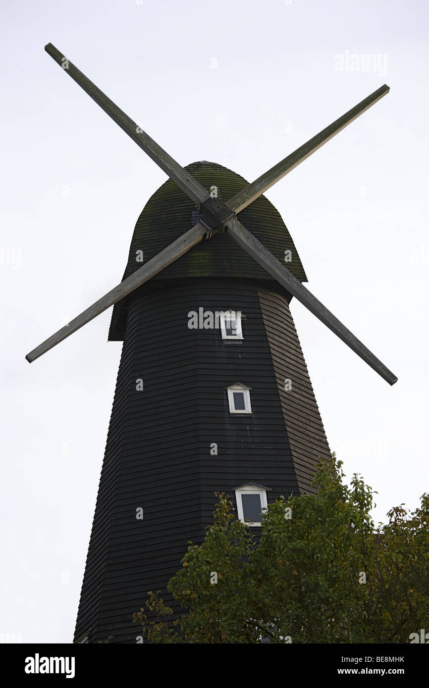 The Whitstable windmill Stock Photo - Alamy