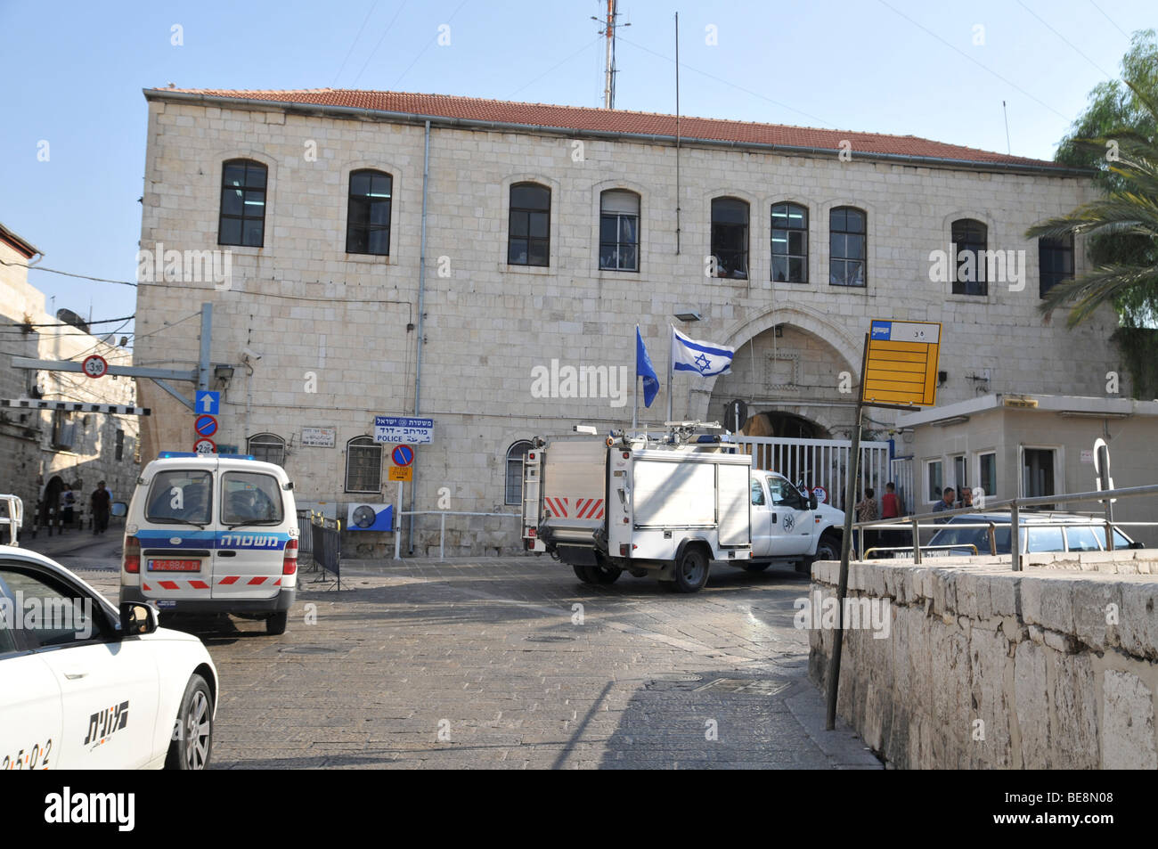 Israel, Jerusalem, The Israeli Police station in the Russian Compound ...