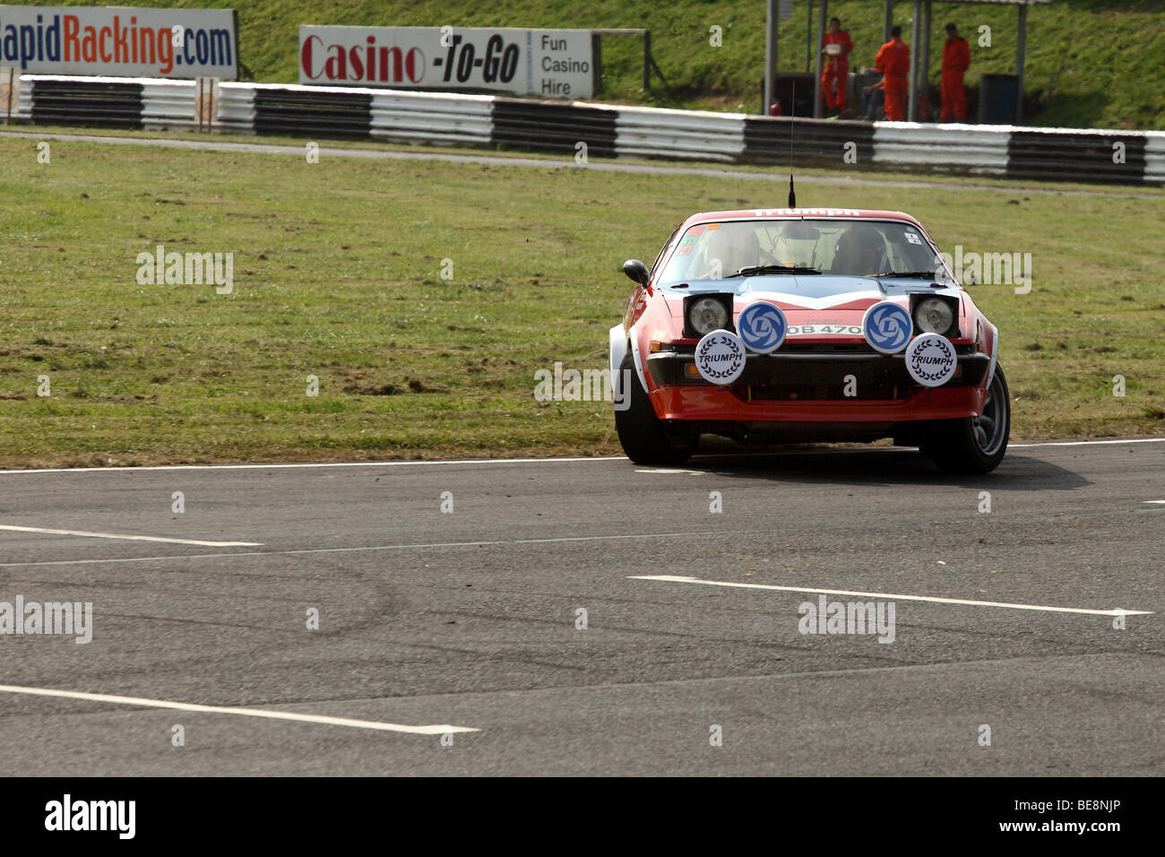 Castle Coombe Rally Day 2009 - Triumph TR7 V8 Stock Photo - Alamy