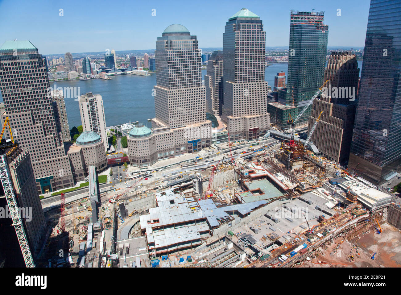World Trade Center construction site in New York City Stock Photo - Alamy