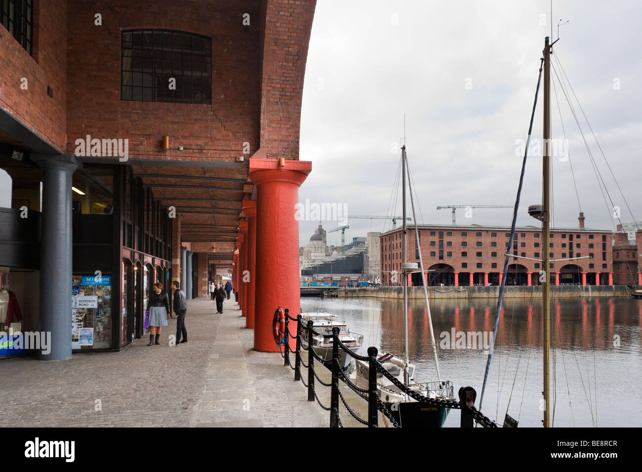 The Colonnades, Albert Dock, Liverpool, Merseyside England Stock Photo ...