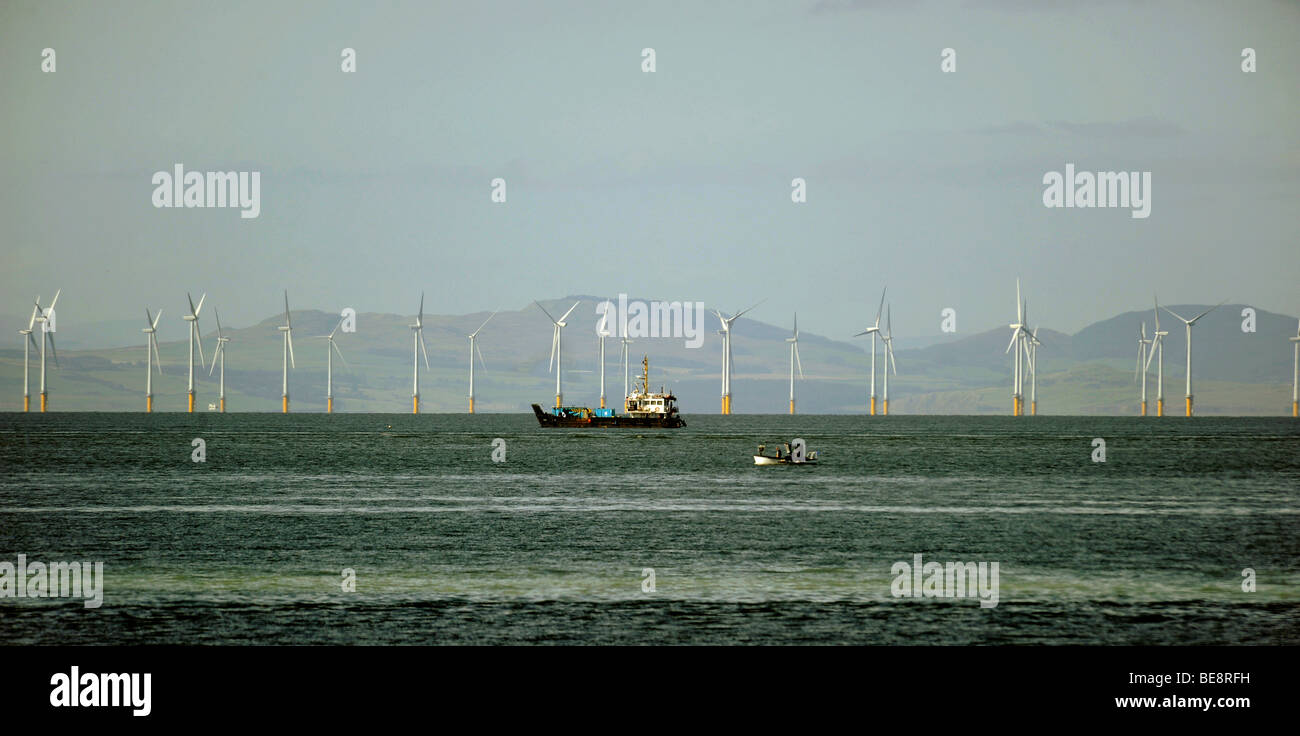 Robin rigg windfarm hi-res stock photography and images - Alamy