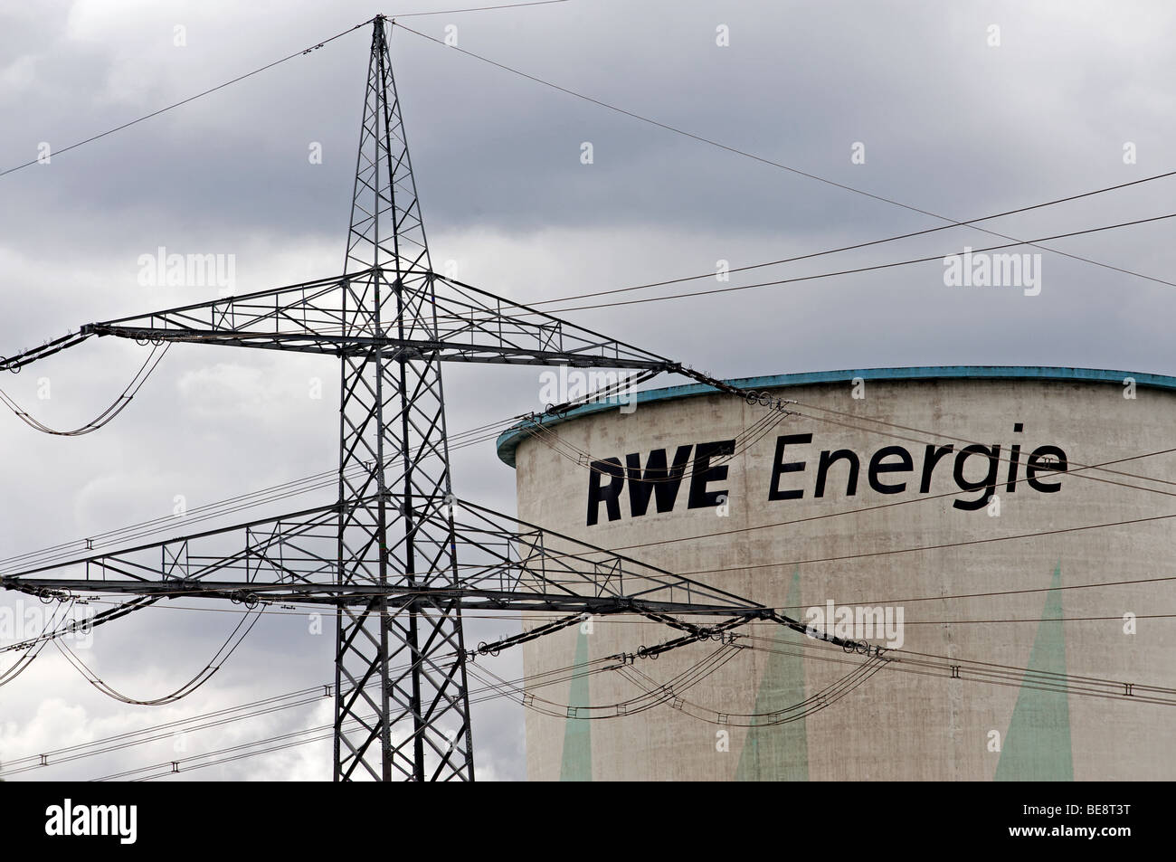 RWE Energy gas-fired power station, Germany Stock Photo - Alamy